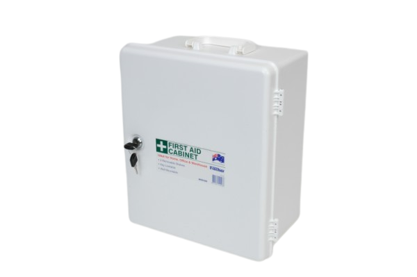 Fischer Medium First Aid Cabinet (Lock Latch) 320x187x370mm (Special Order)