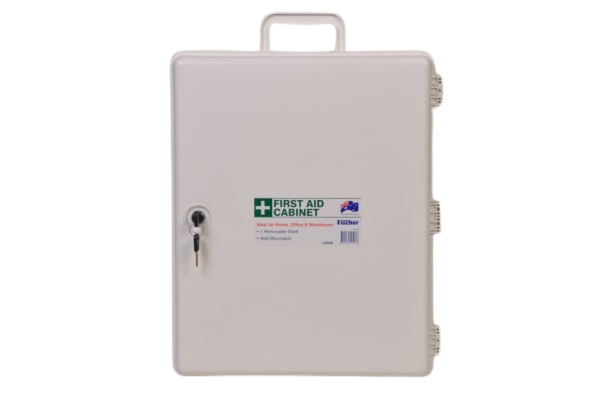 Fischer Large First Aid Cabinet (Lock Latch) 380x190x465mm