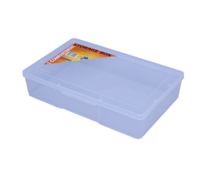 Fischer Clear Compartment Boxes (12 Compartment) 310x200x80mm