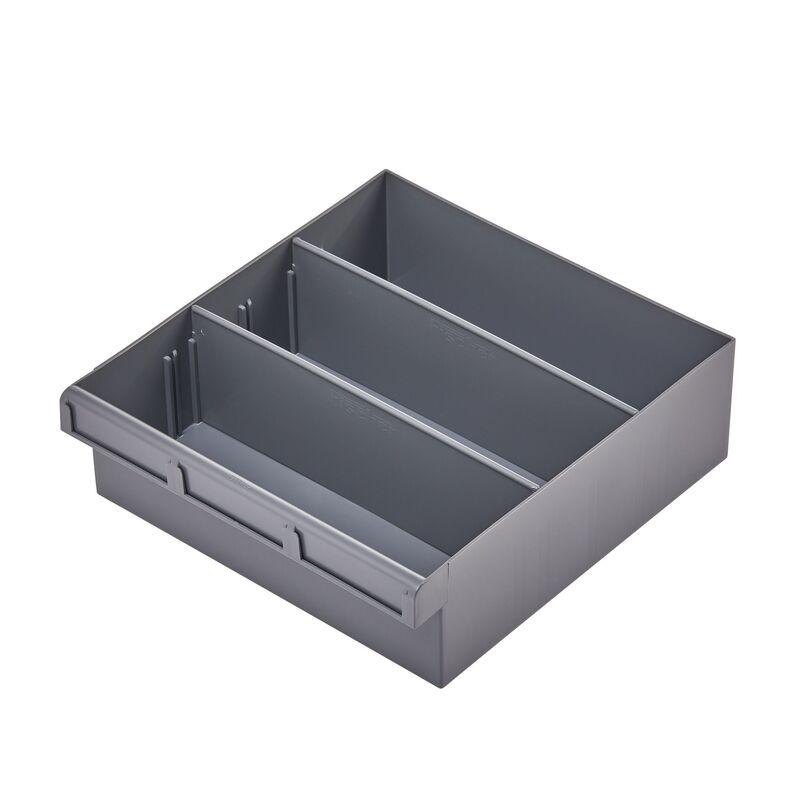 Fischer Spare Parts Tray with Removable Dividers 300x300x100mm