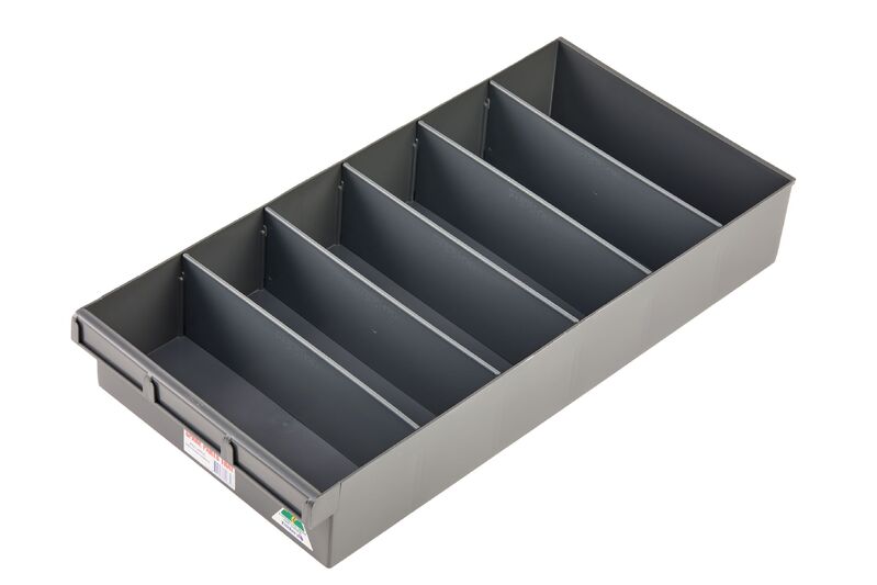 Fischer Spare Parts Tray with Removable Dividers 600x300x100mm