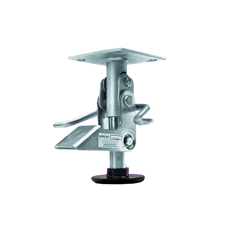 Easyroll Non-Skid Heavy Duty Industrial Pedal Floor Locks 141-196mm ...