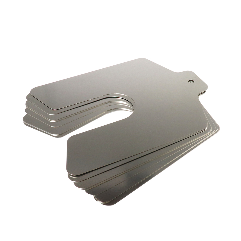 Precision Brand Imperial Slotted Shim 3x3" x 0.015" 3/4" 300 Stainless ...
