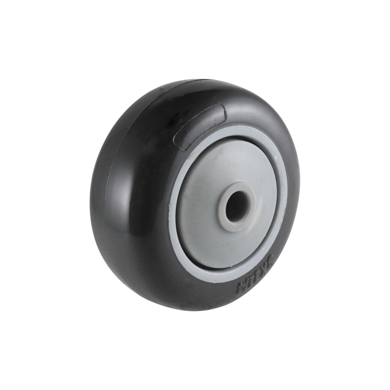 Easyroll 75mm Polyurethane Wheels 80Kg Load Capacity 8mm Bore 1 PC